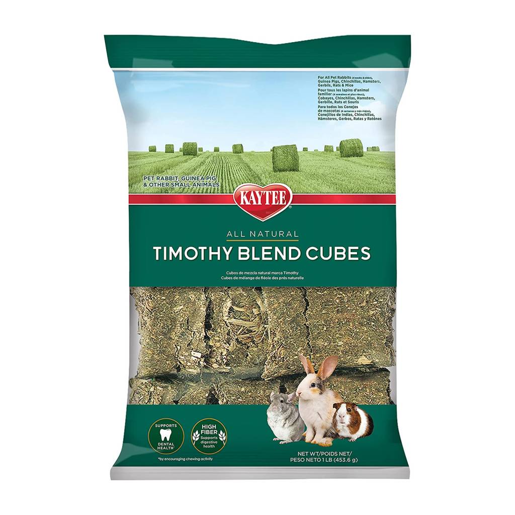 Kaytee Timothy Hay Blend Cubes - ChinHelp